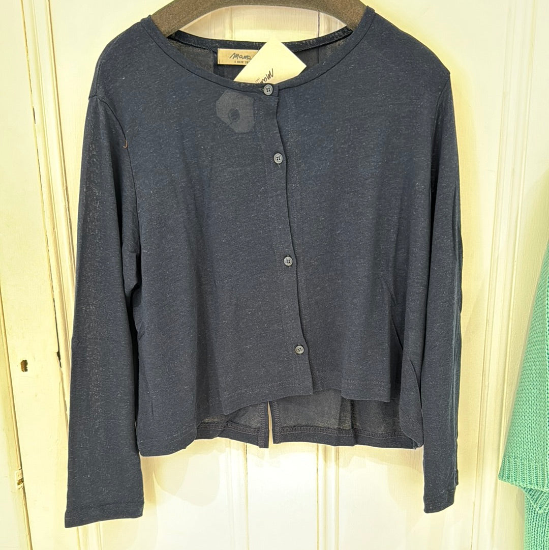 Mama B Navy Cielo Cardigan – Number 10 Horbury